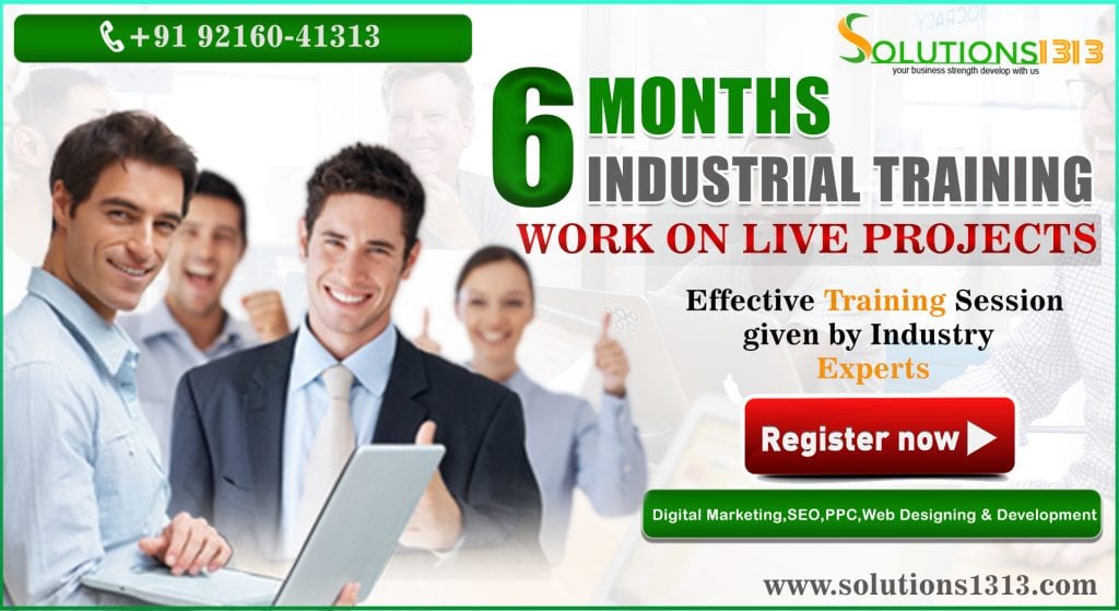 6 months industrial Training in Mohali | Dial +91 9216041313